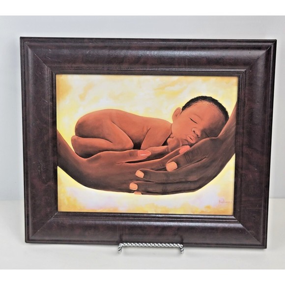 Art | African American Art Kolongi Brathwaite Cradle Of Love Framed Art ...
